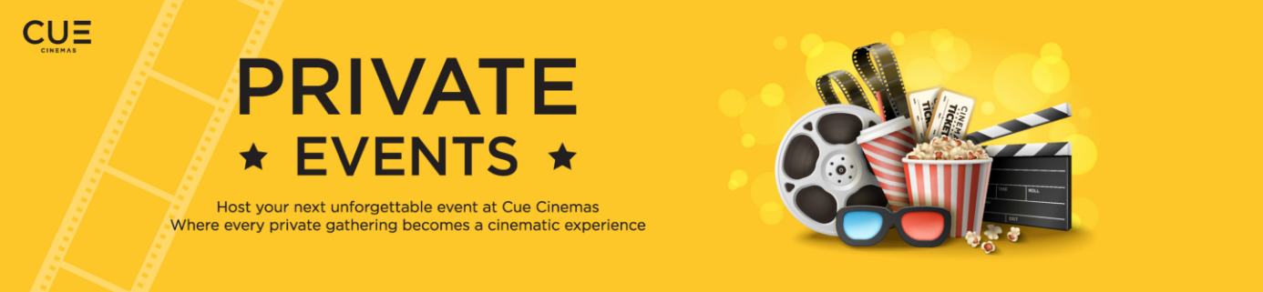 CUE Cinemas - Private Events